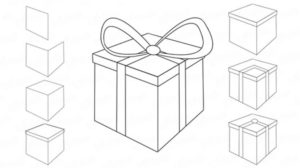 Рисунки на новый год: как нарисовать поэтапно карандашом детский ...